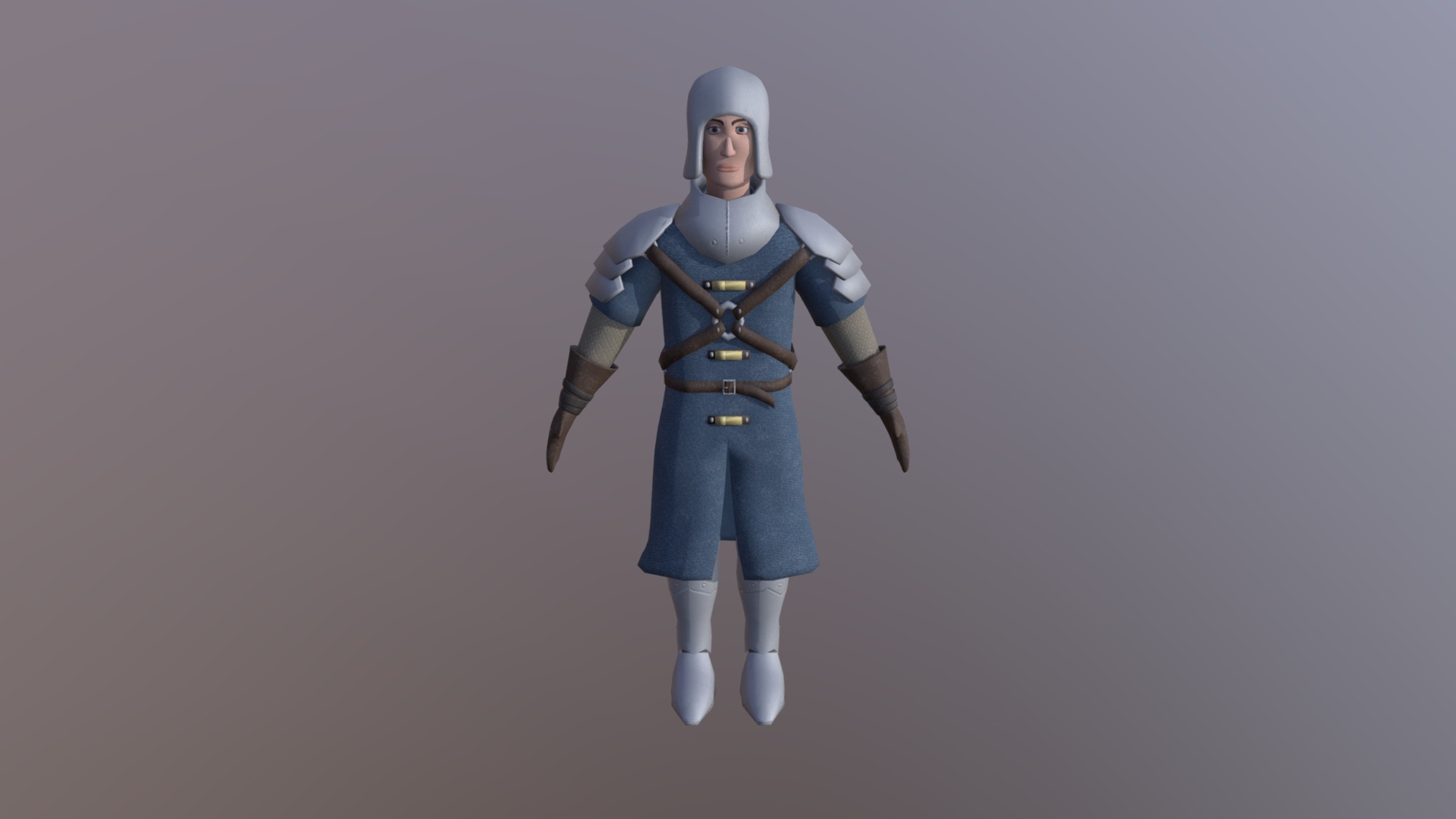 Basic Knight Concept - 3D model by SterlingSalvaterra [69158d0] - Sketchfab
