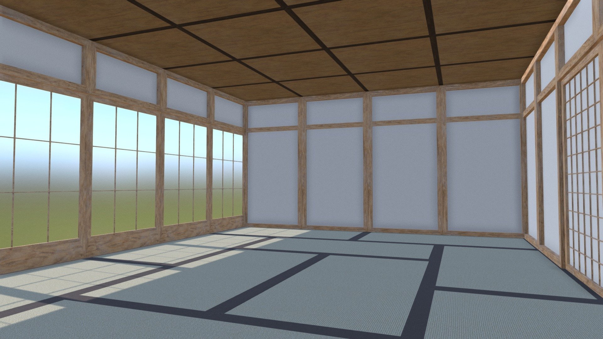 Japanese Traditional Room - Download Free 3D model by jrevel [69175f3 ...