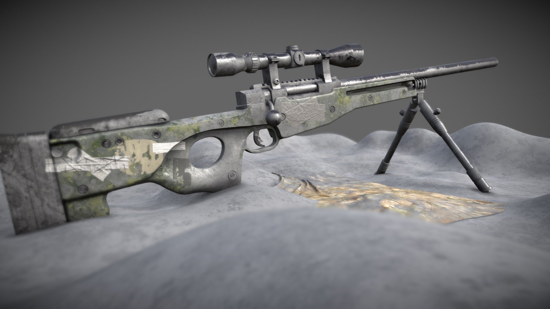 sniper in progress sample 2 Final - 3D model by navarro.tenyo [6918097 ...