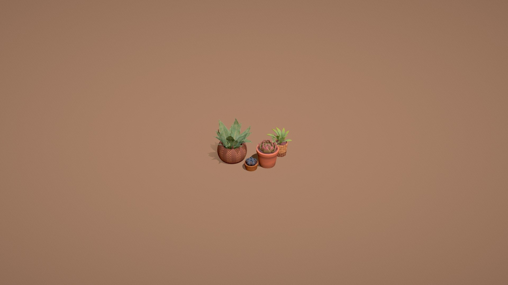 Stylized Plants - Download Free 3D model by coffincattt (@coffeecattt ...