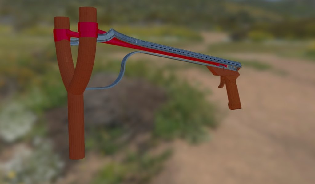 Slingshot with grip - Download Free 3D model by Kuruzeus [691a1fd ...