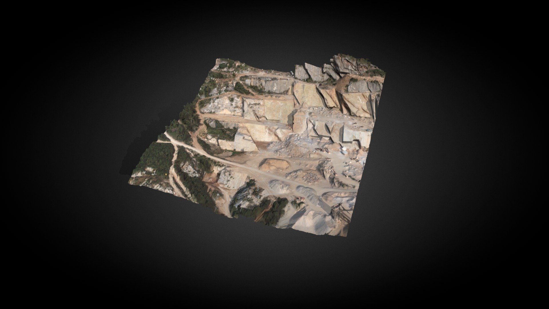 Marble Quarry 3D - 3D model by 3dSurveyDrone.srl [691a56a] - Sketchfab