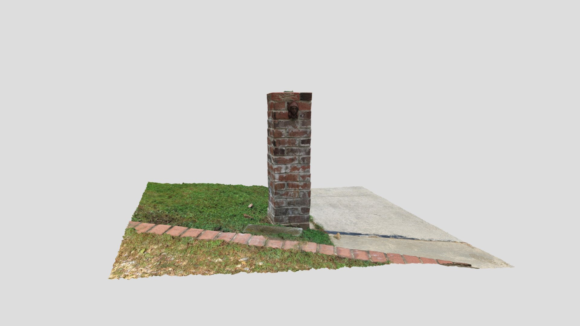 Brick Post - 3D model by BirdsEyeDrones (@ben.stroh41) [691a76a ...