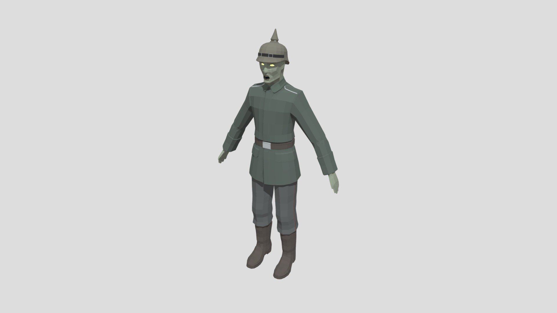 Zombie "walker" variant - 3D model by StorMigInte [691bef8] - Sketchfab