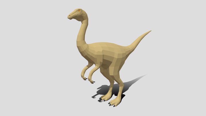 Gallimimus 3D models - Sketchfab