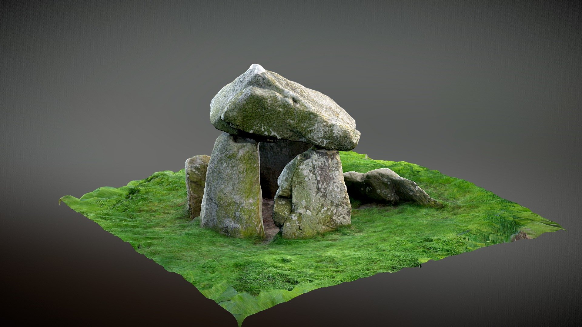 Bodowyr Burial Chamber - 3D model by theodigs [691fef2] - Sketchfab