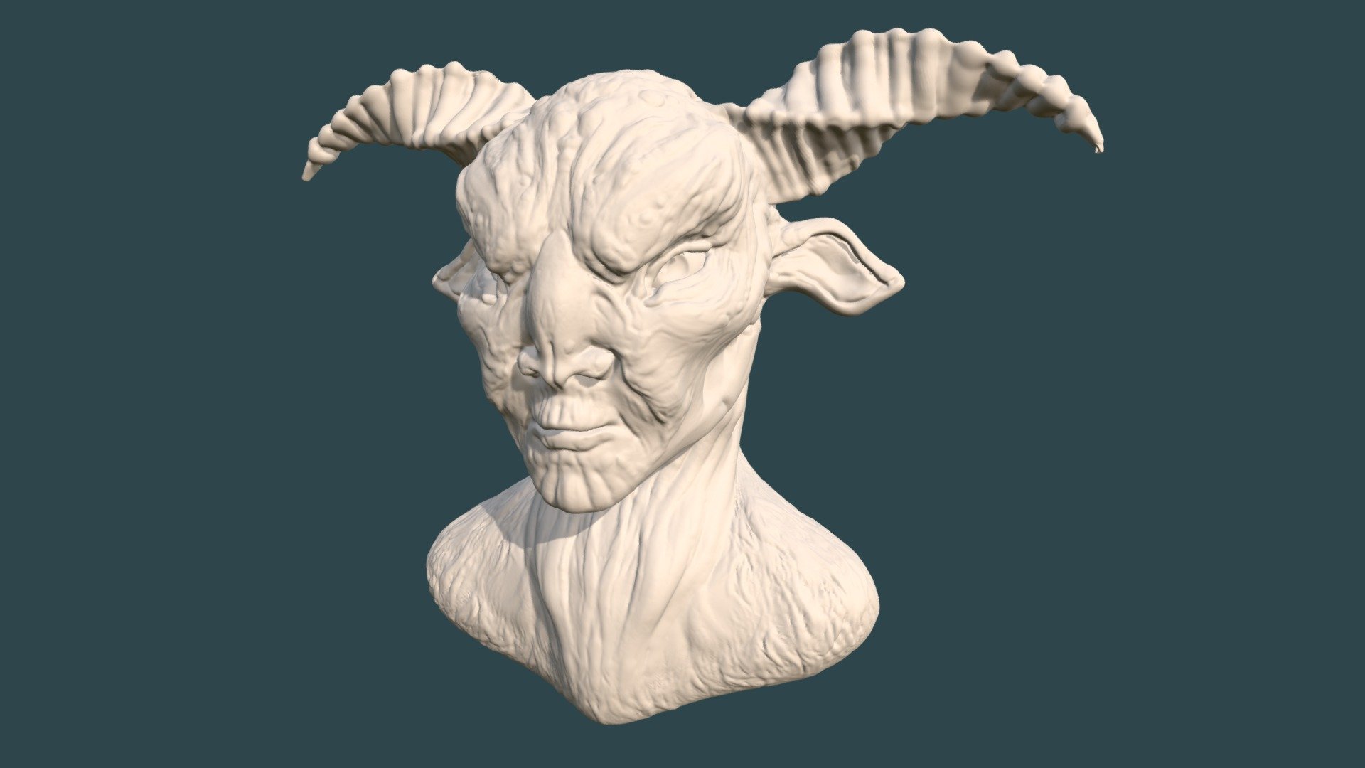 Faun - 3D model by Virginia Vidonis (@virginiavidonis) [6921c6b ...