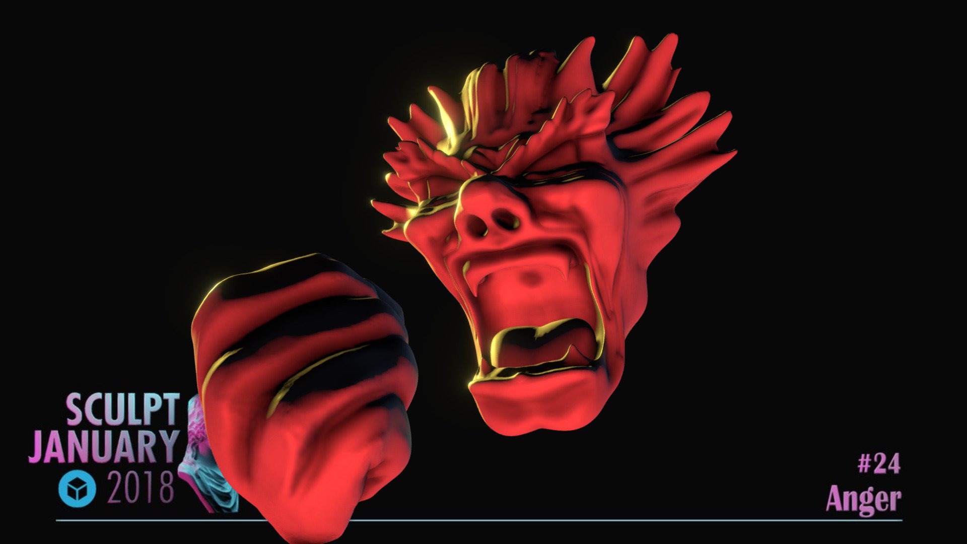 Anger - Download Free 3D model by JuanG3D [6922260] - Sketchfab