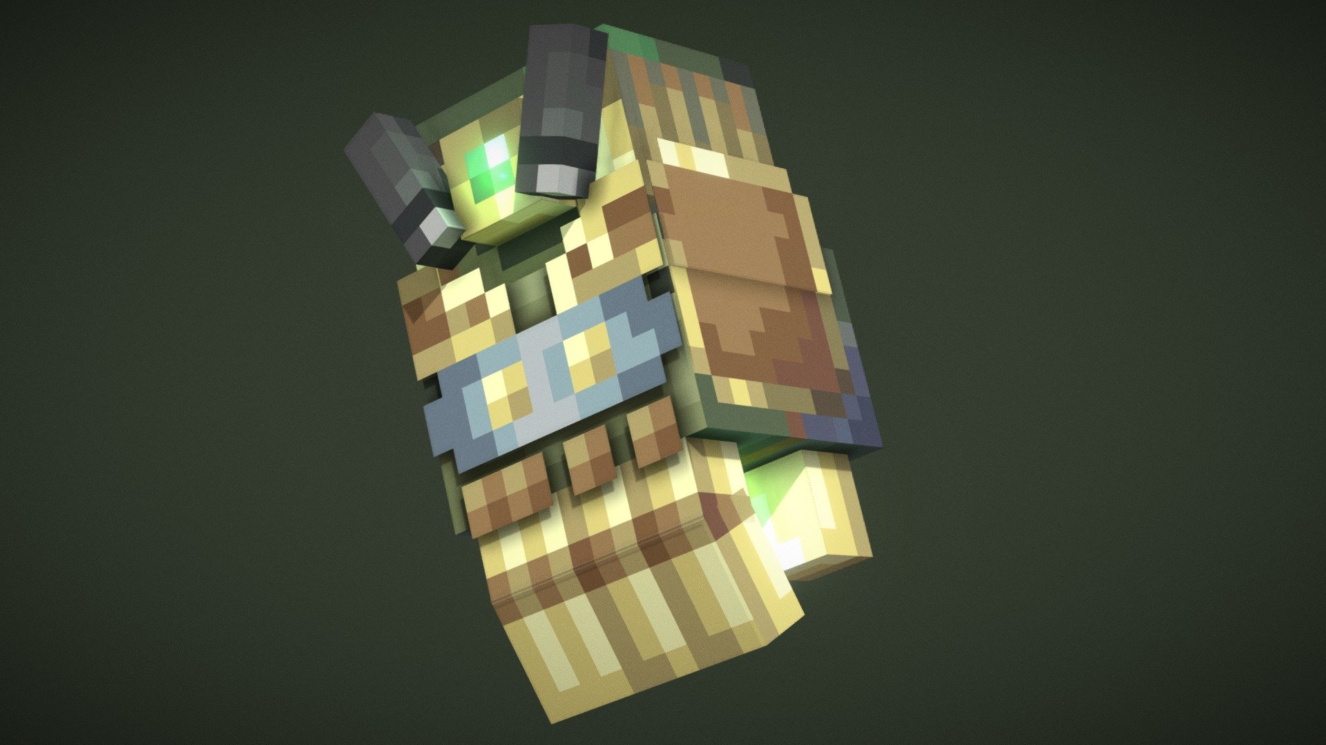 Chi Blocker Glove: The Legend of Korra - 3D model by pluckycat [69229de ...