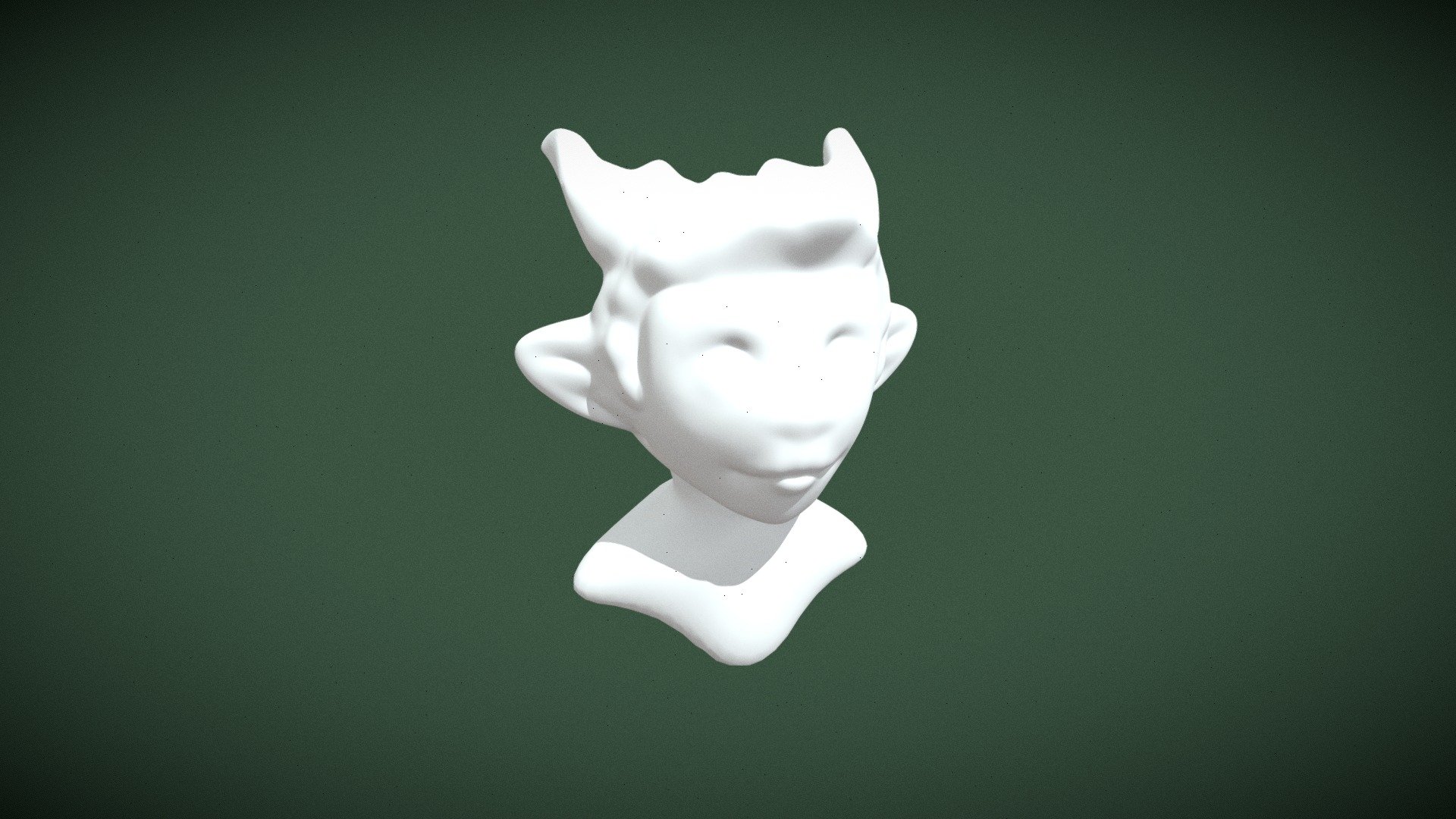 Head ZBrush Sketch - 3D model by kaleah [6922f9e] - Sketchfab