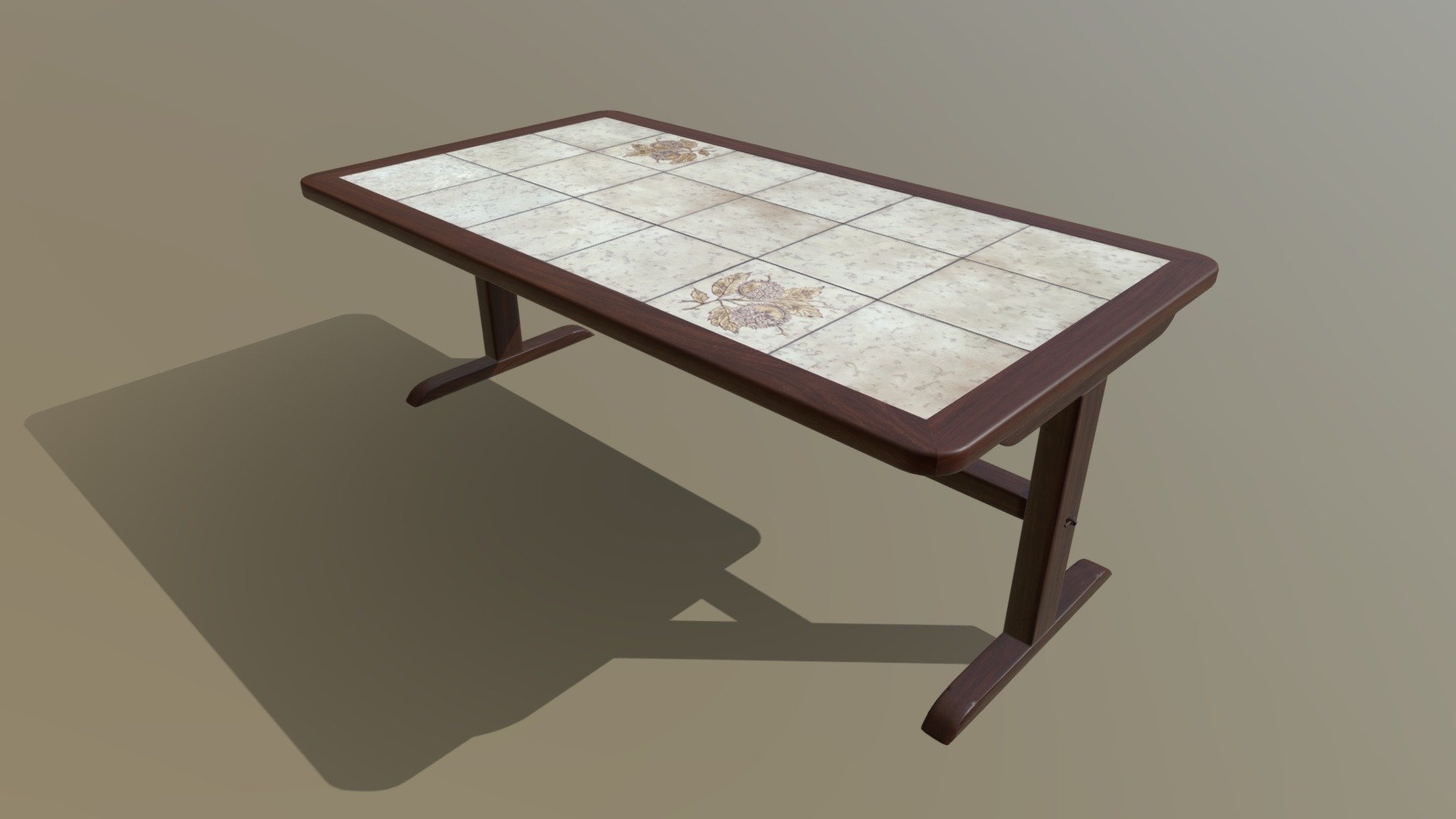 Tiles Coffee Table - Fliesentisch - Download Free 3D model by ...
