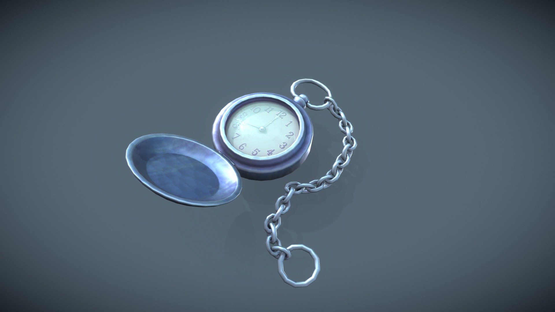 Stylized Pocket Watch - 3D model by BryanGutierrez [69246b3] - Sketchfab