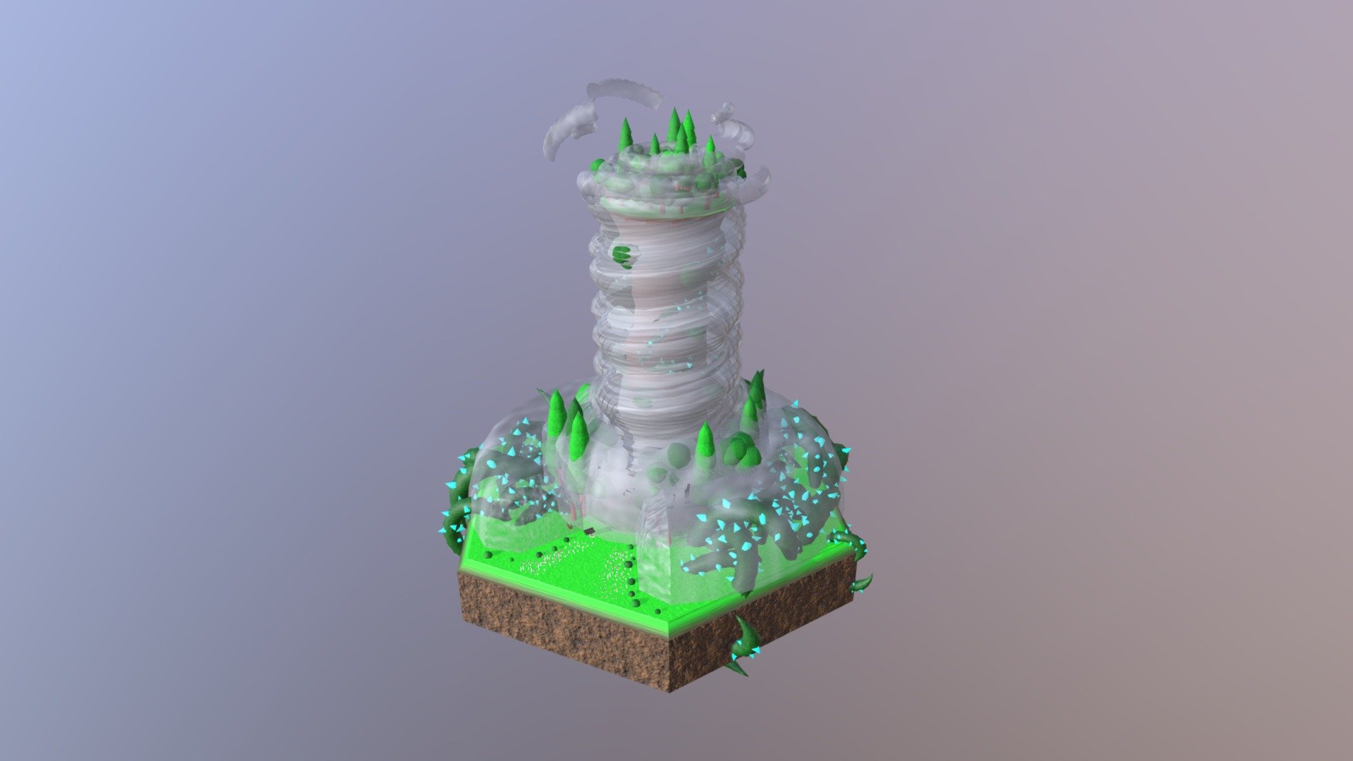 Fantasy Forest - 3D model by Eddy_N. [6924fd2] - Sketchfab