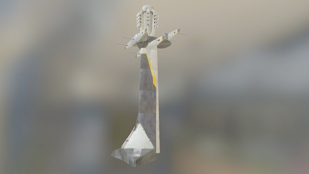Pylon 01 - 3D model by el_droidio [6925020] - Sketchfab