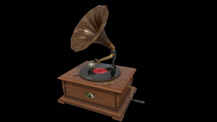 Gramaphone 3D models - Sketchfab