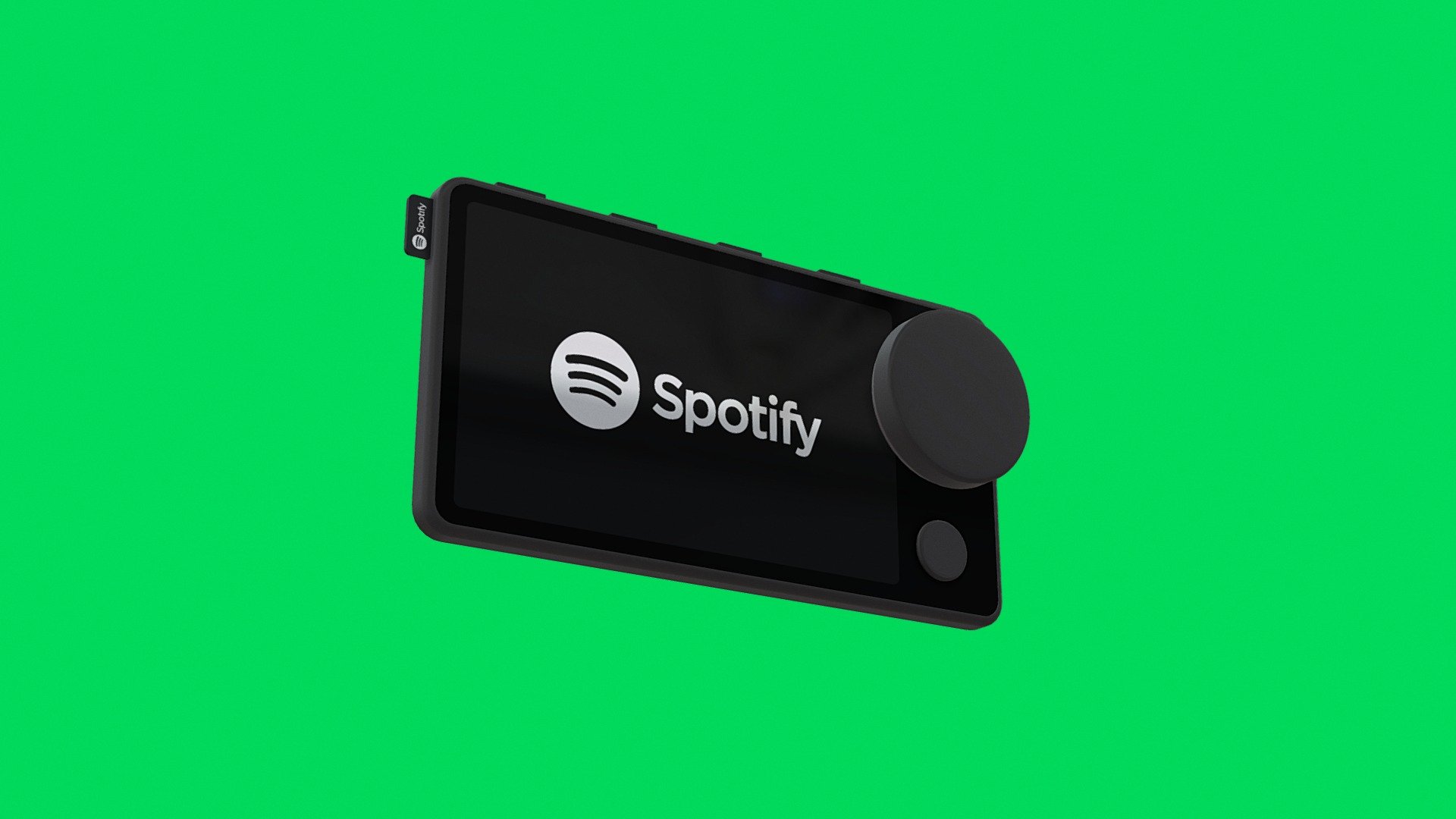 Spotify Car Thing - 3D model by rtql8d [69279a8] - Sketchfab