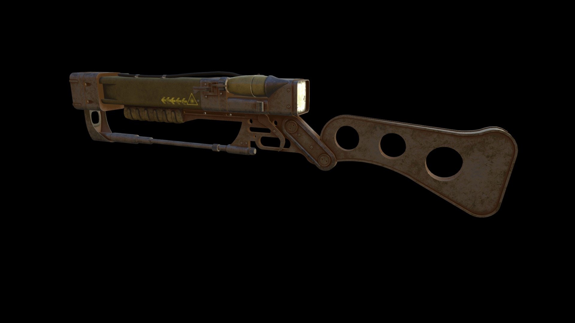 Fallout 4 Rifle - Download Free 3D model by Scott Rafferty ...