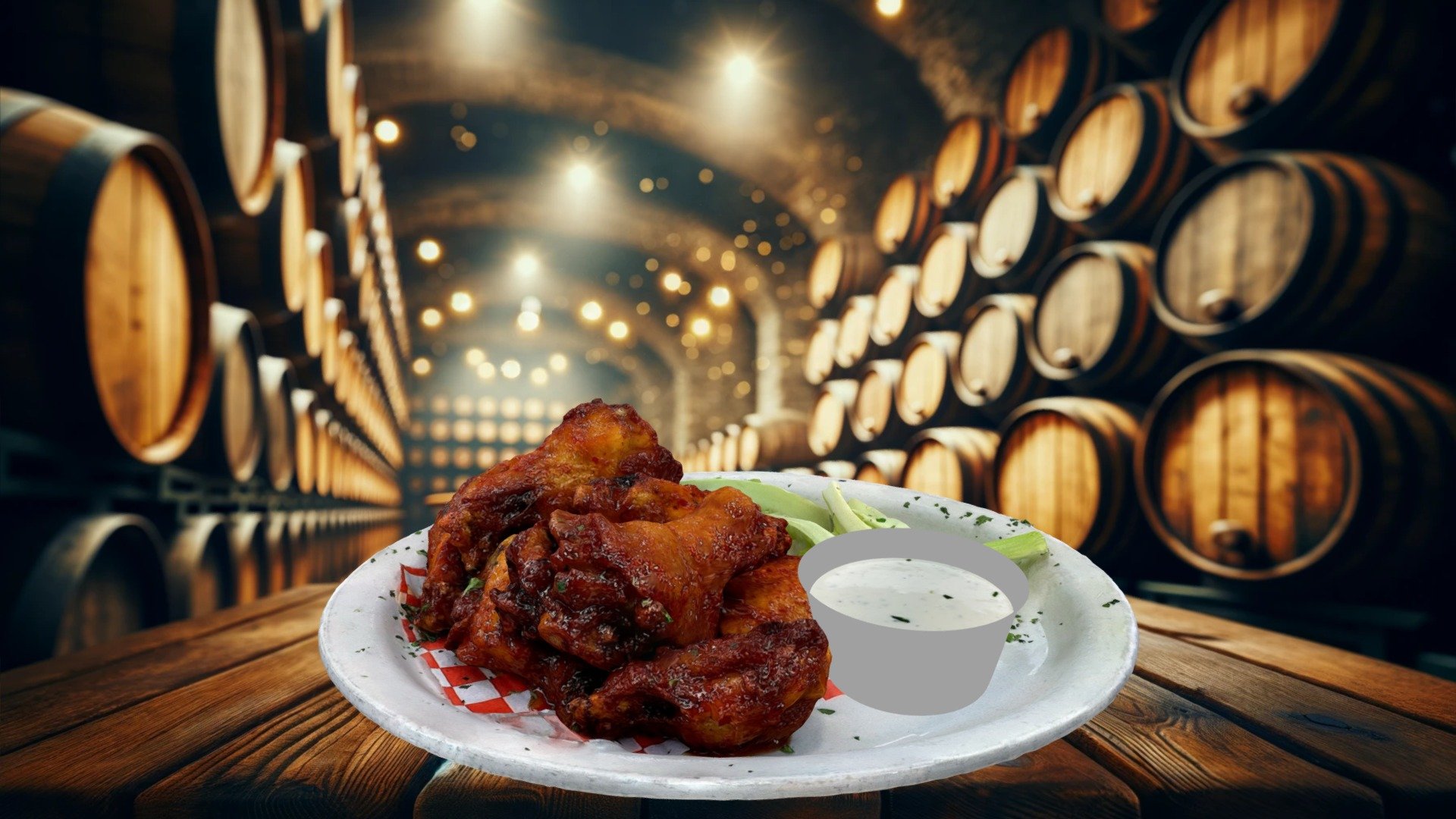 Moylans Chicken Wings - 3D model by Augmented Reality Marketing ...