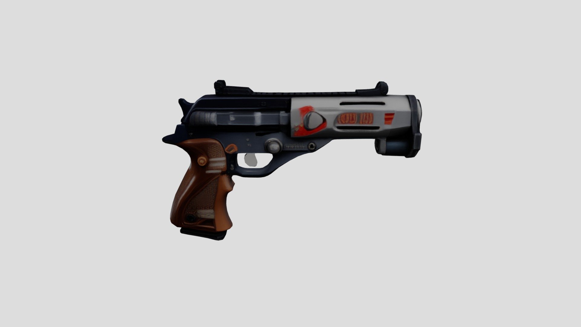futuristic gun - Download Free 3D model by Elratel59 [692a7f3] - Sketchfab