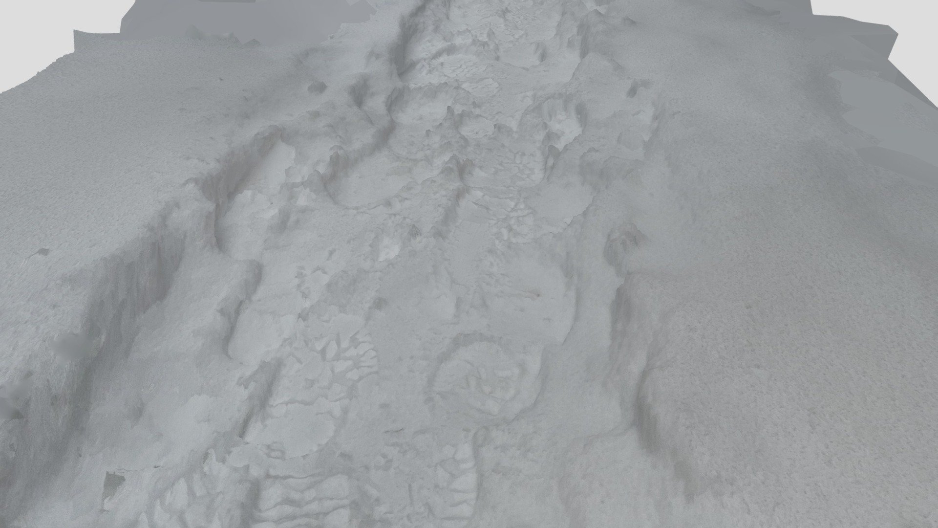 snow footprints - 3D model by conflig [692bab9] - Sketchfab