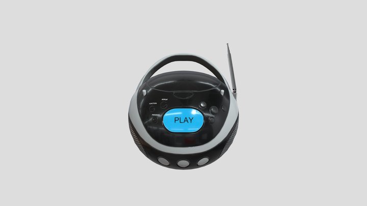 Boom-box 3D models - Sketchfab