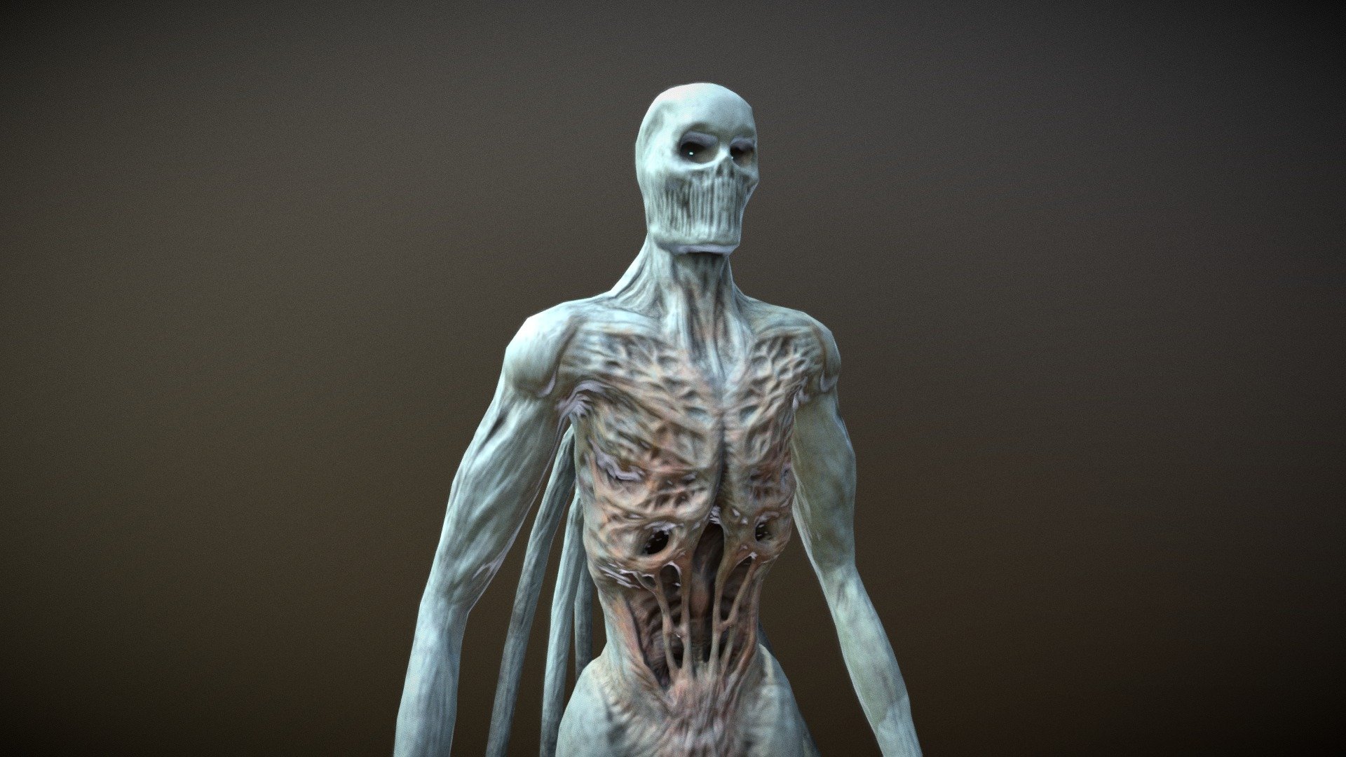 Alien Horror Creature - 3D model by AjMolina [692d2ac] - Sketchfab