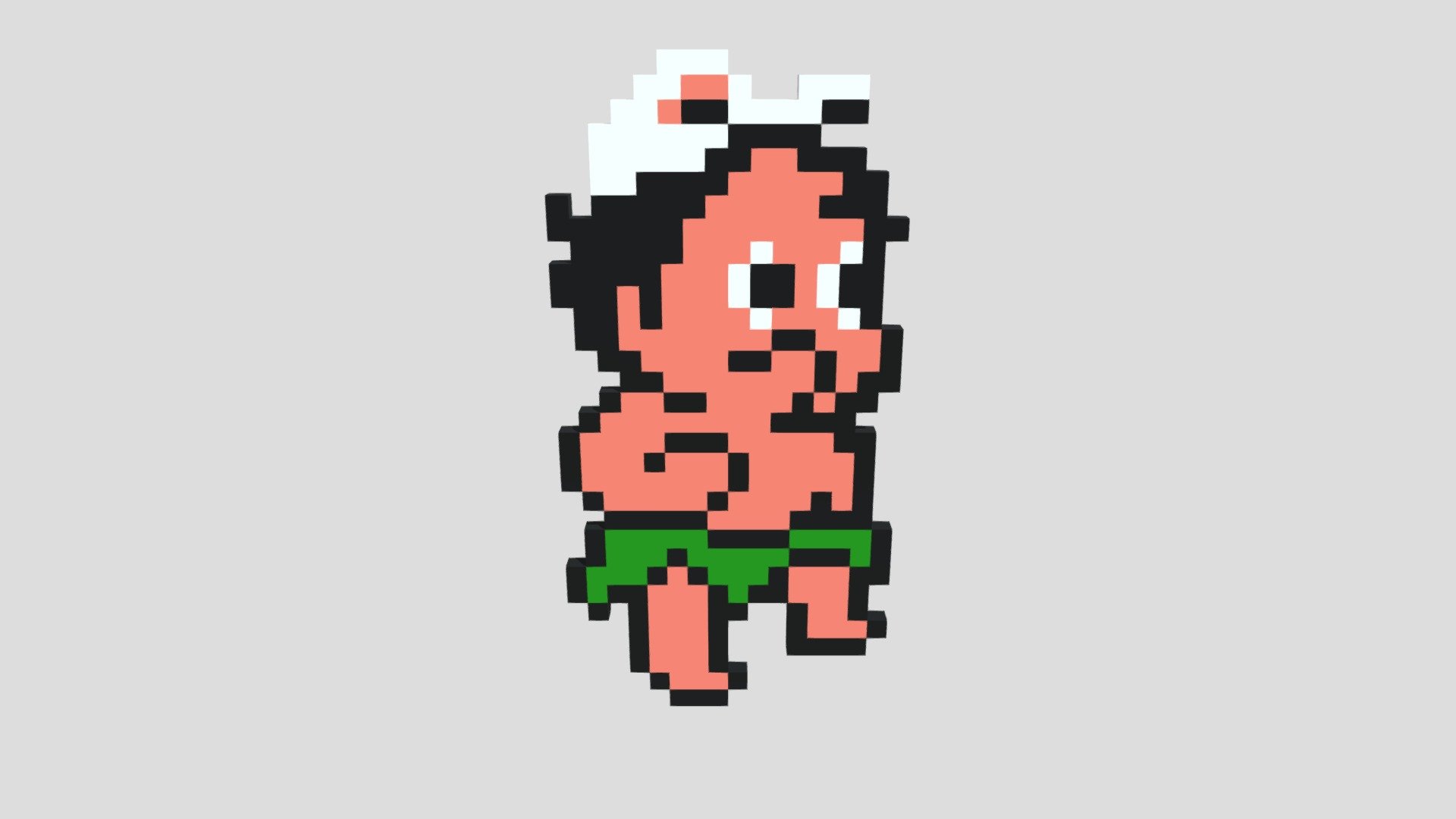 NES - Adventure Island 3 - Master Higgins - Download Free 3D model by ...