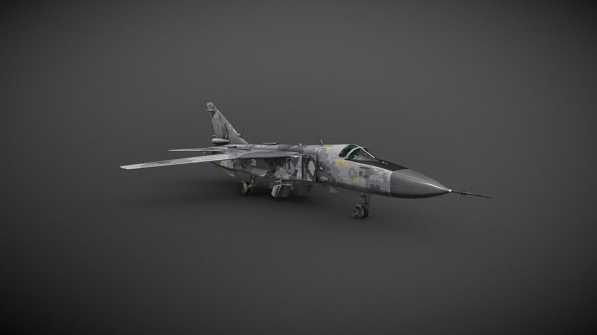 SU-24 Ukraine Regular 2015 - 3D model by Nestea Games (@gamenestea ...