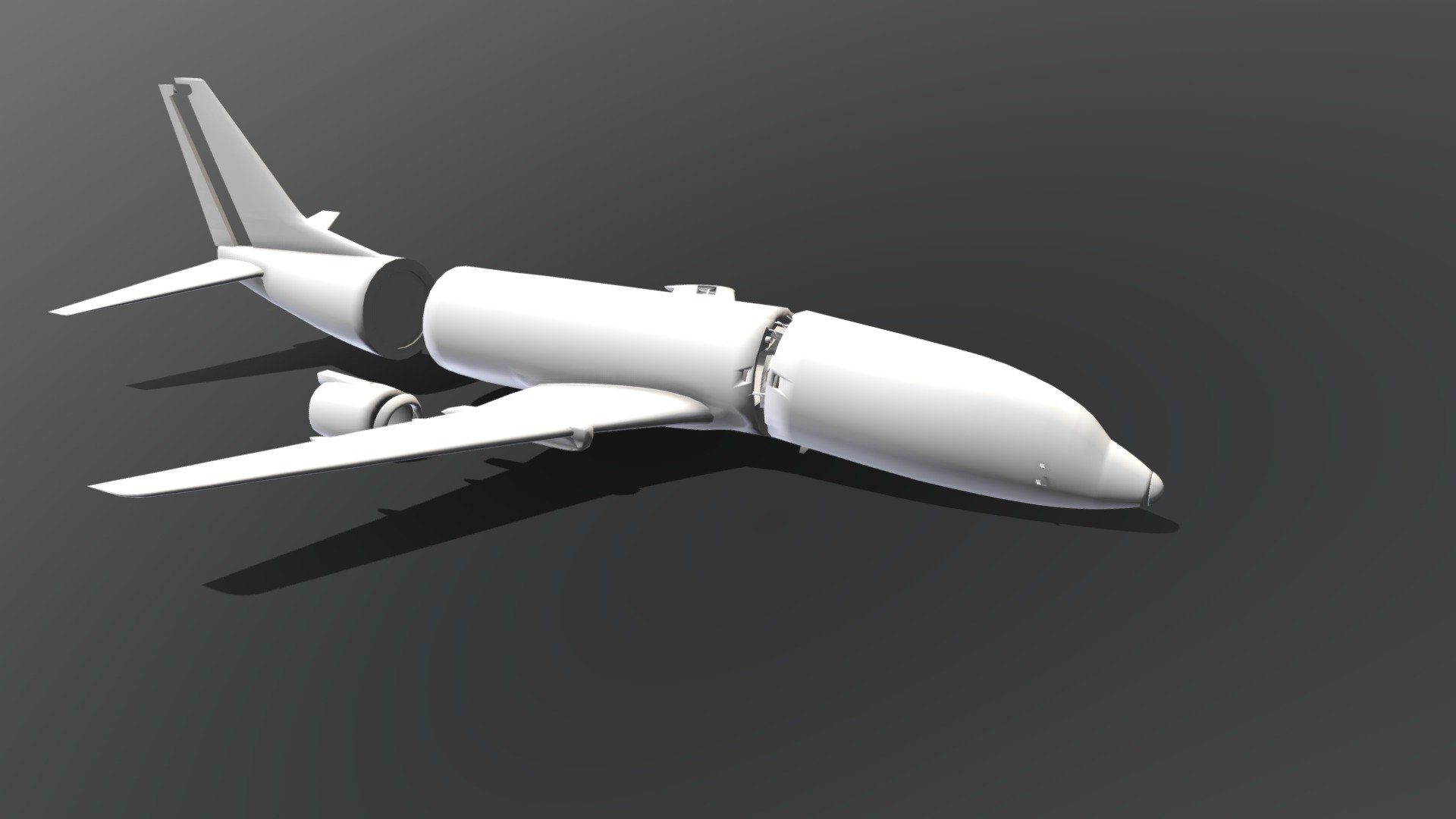 Boeing 737 Crash - Download Free 3D model by beavermods [692f7cb ...