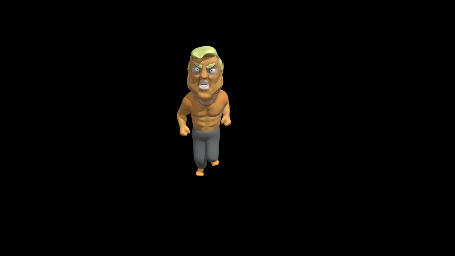 Stylized Donald Trump - 3D model by rrdevelopsky [69305cc] - Sketchfab