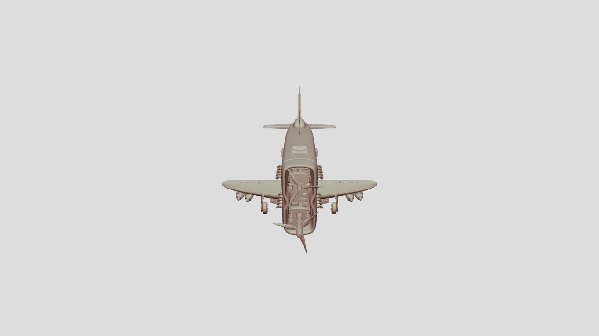 Stylized Airplane - 3D model by Luminous Polygons (@LuminousPolygons ...