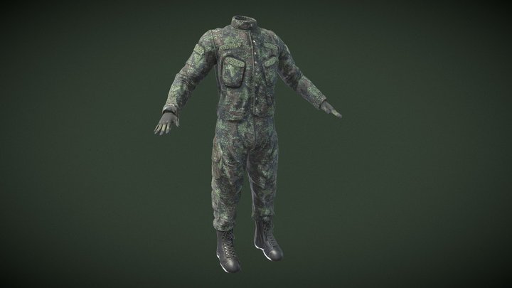Military-clothing 3D models - Sketchfab