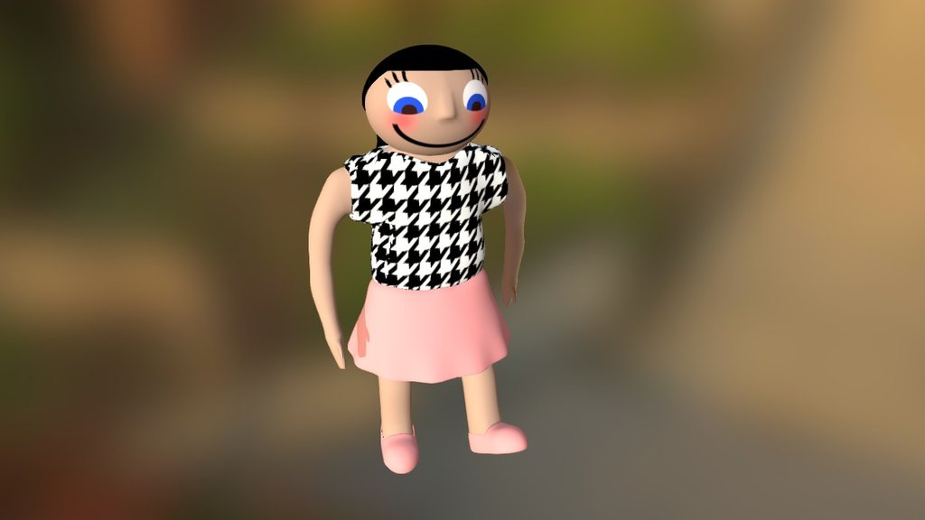 mini walking doll - 3D model by magic 8 box (@magic8bx) [6935e01 ...