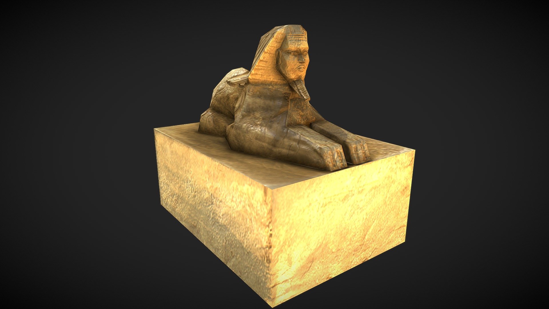 Sphinx Statue V1 - Buy Royalty Free 3D model by Joff3D [693643f ...