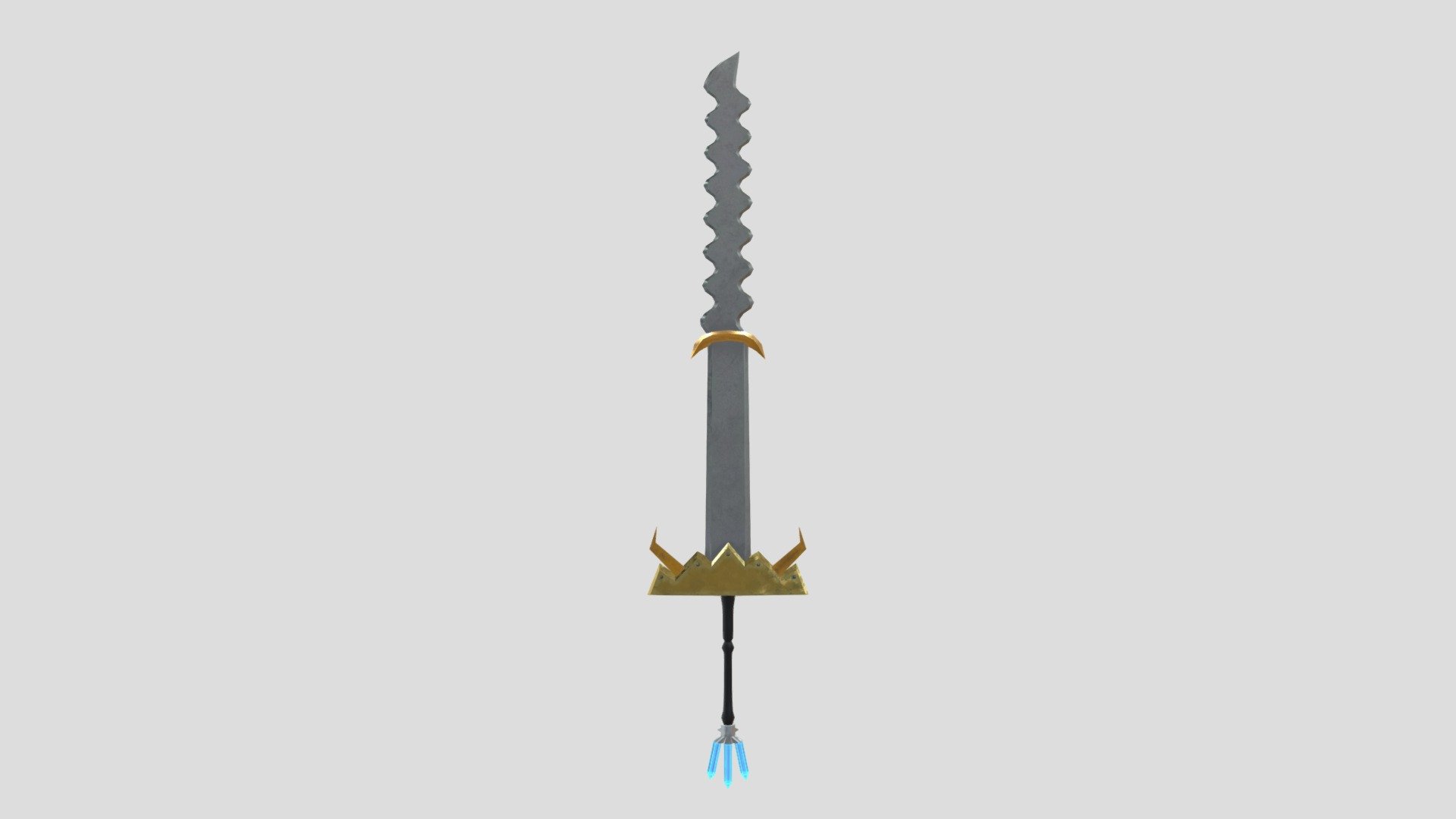 Eternal Thunder Sword - 3D model by Silver Shield (@silvershieldassets ...