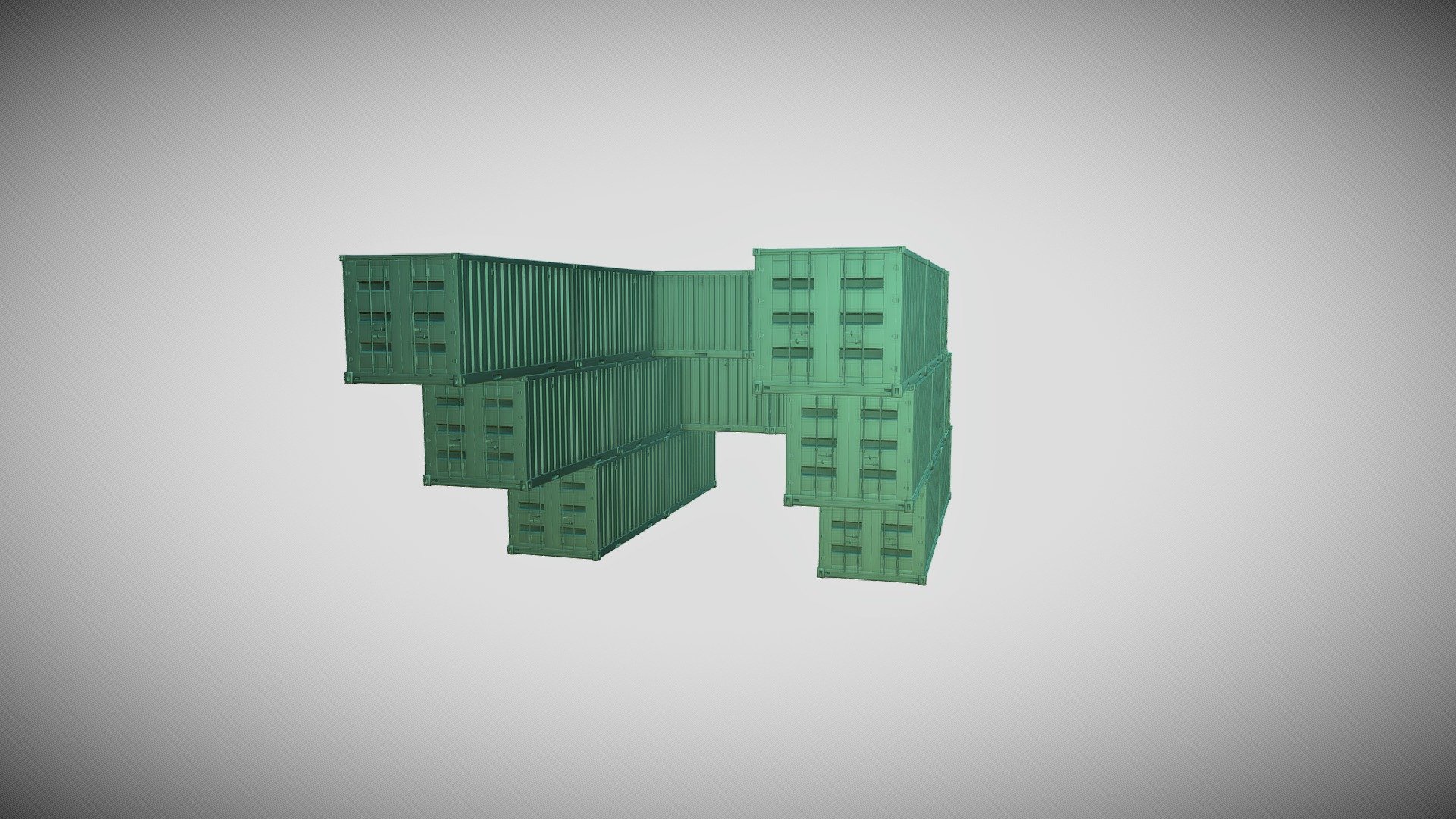 Container Structure - 3D model by artsandscience [693781e] - Sketchfab