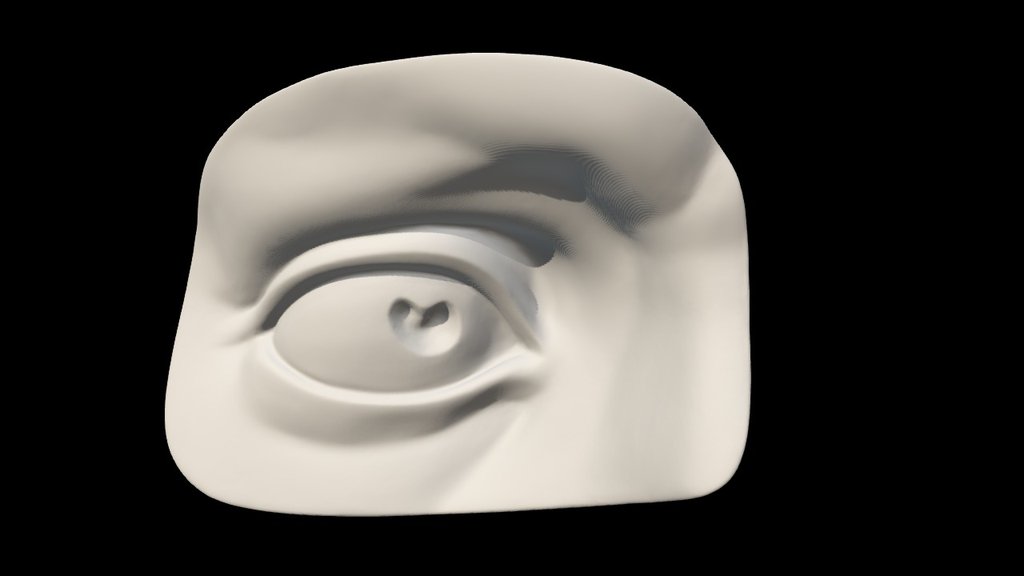 Michelangelo David's eye 3D scan - 3D model by Anatomy Next (@a4s ...