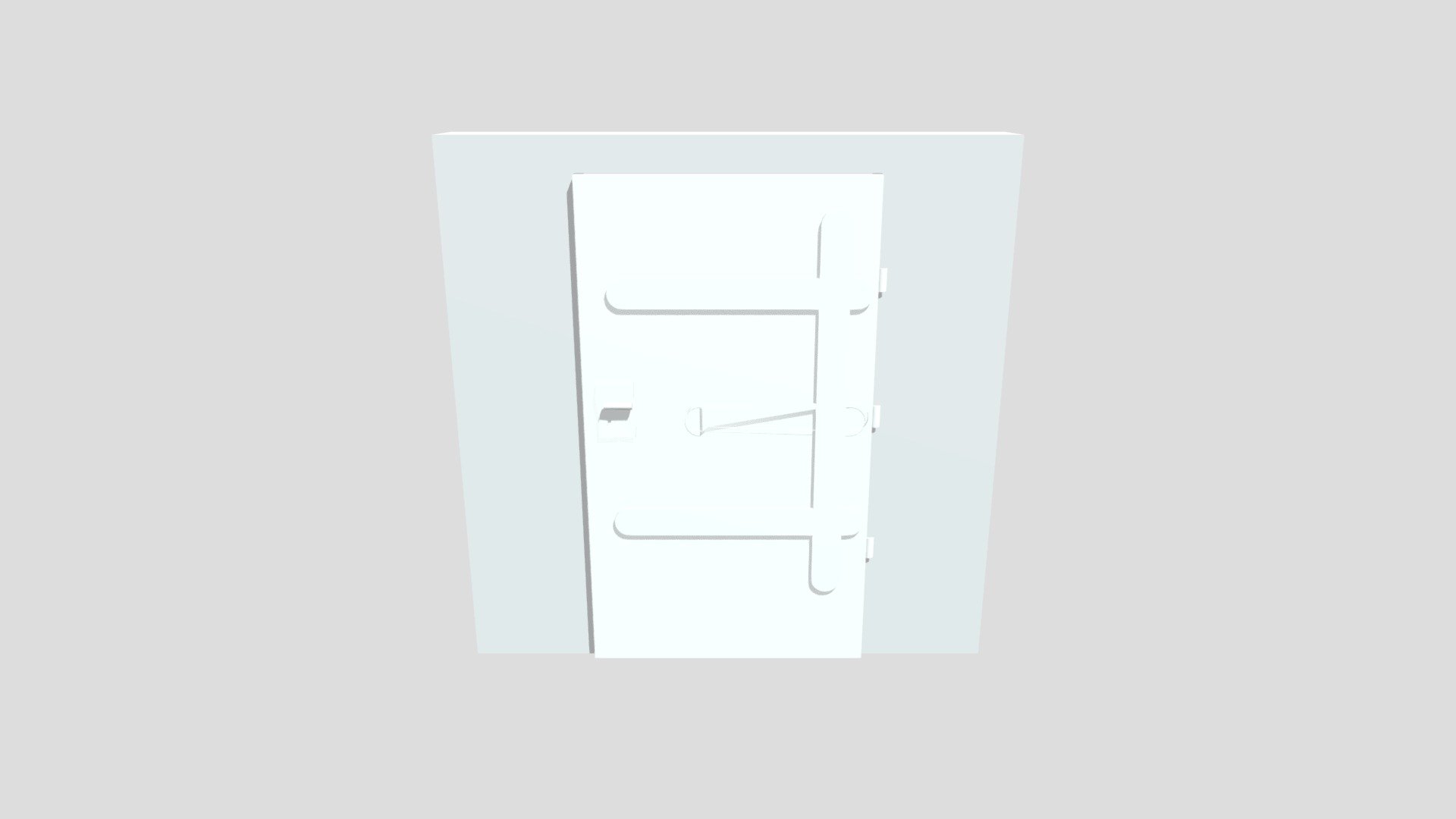 Low-Poly Fantasy Door - 3D model by Birdy.82 [69392f7] - Sketchfab