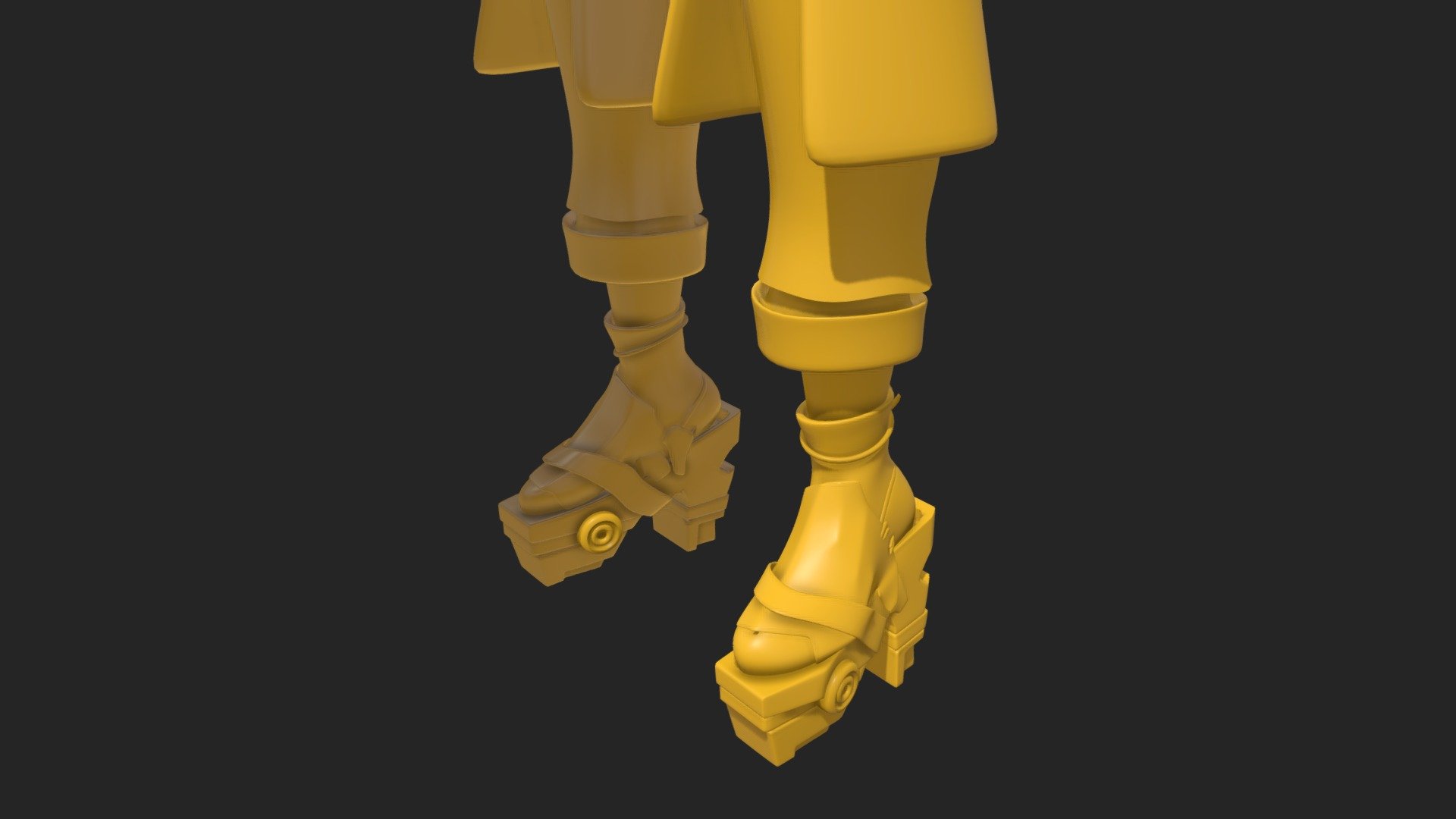 Fantasy shoes ファンタジーの靴 - Download Free 3D model by SergeiLb (@sergei ...
