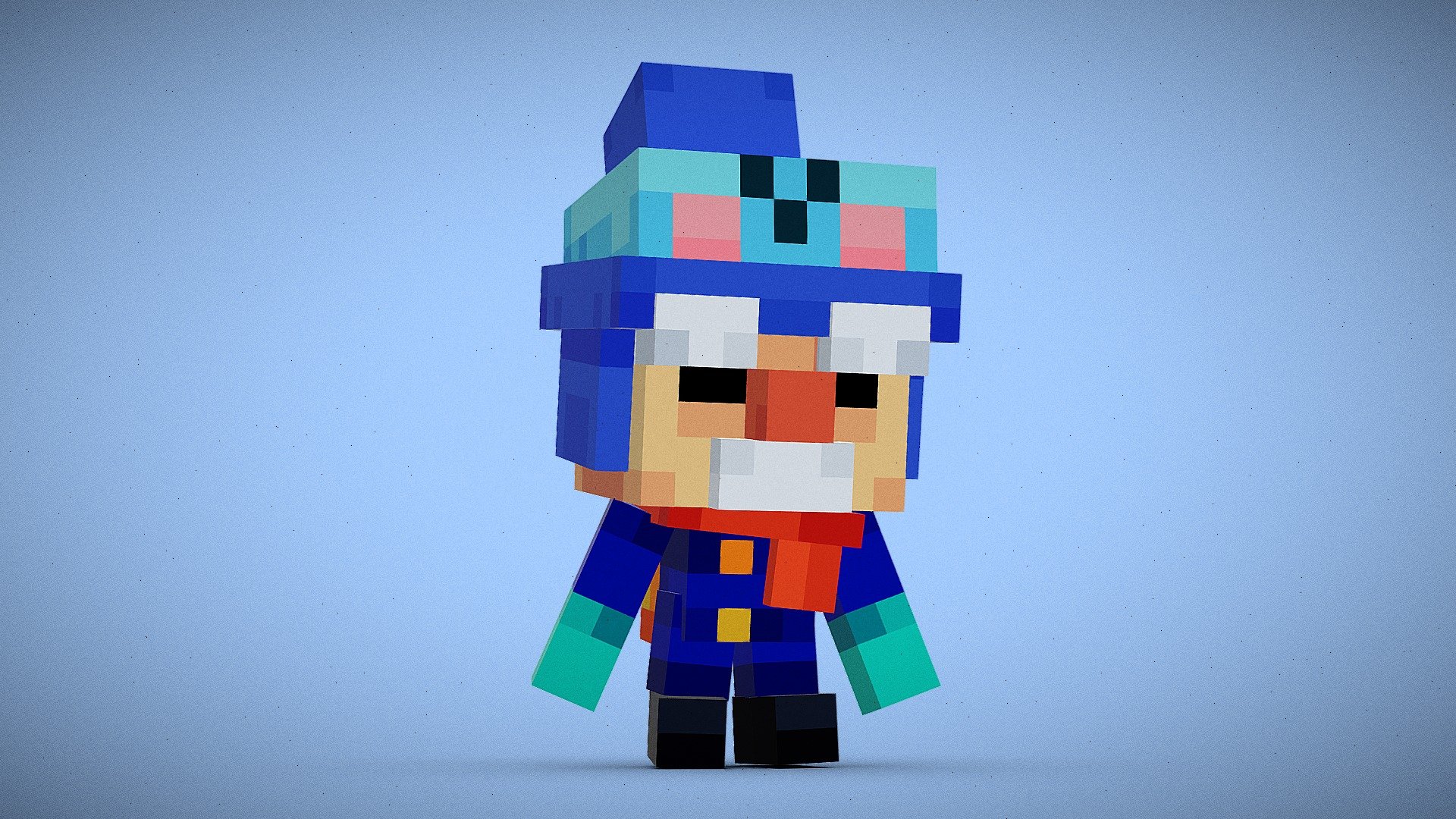 Gale - Brawl Stars - 3D model by MoonRay (@moonrayyy_) [693b38f ...