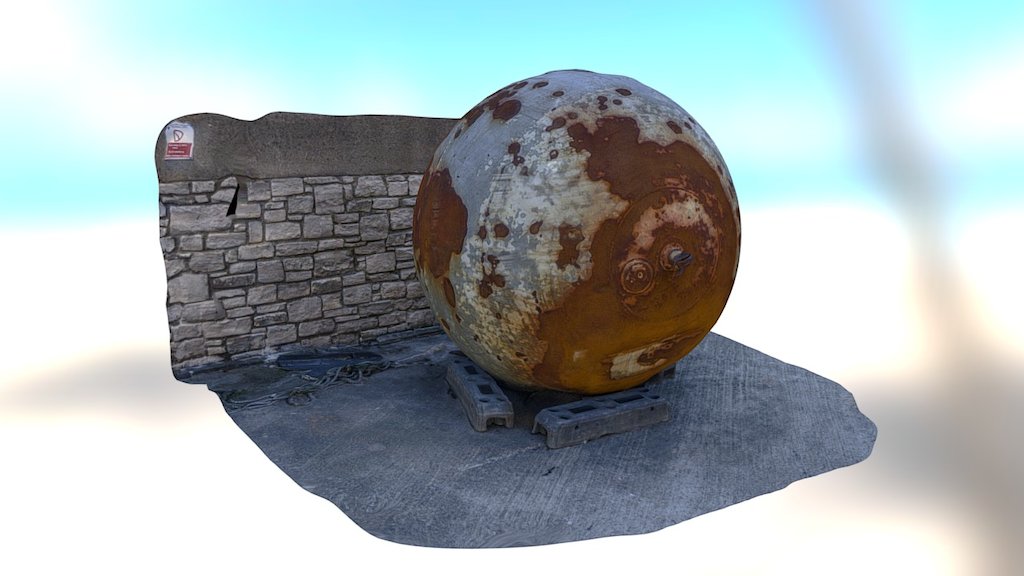 Iron Buoy - 3D model by Marco (@marco.oprea) [693b3cd] - Sketchfab
