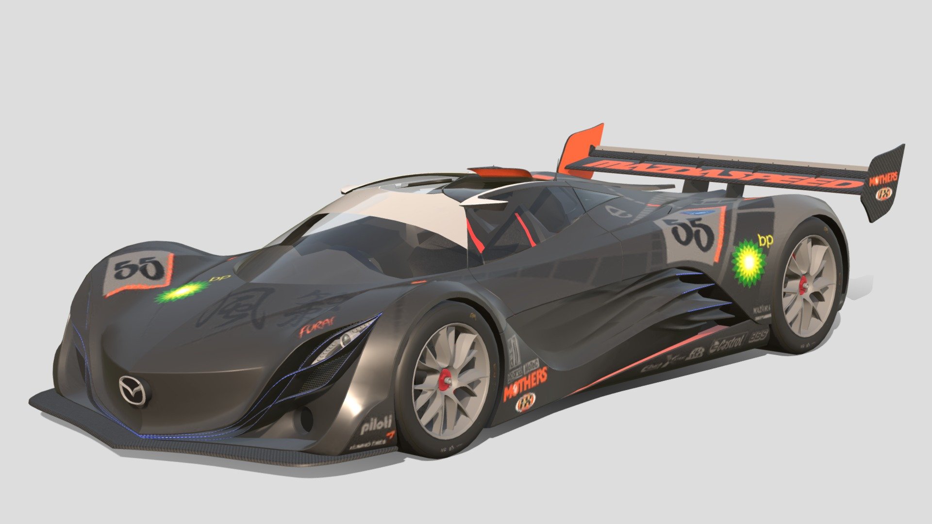 2008 Mazda Furai - Download Free 3D model by OUTPISTON [693b5d9 ...