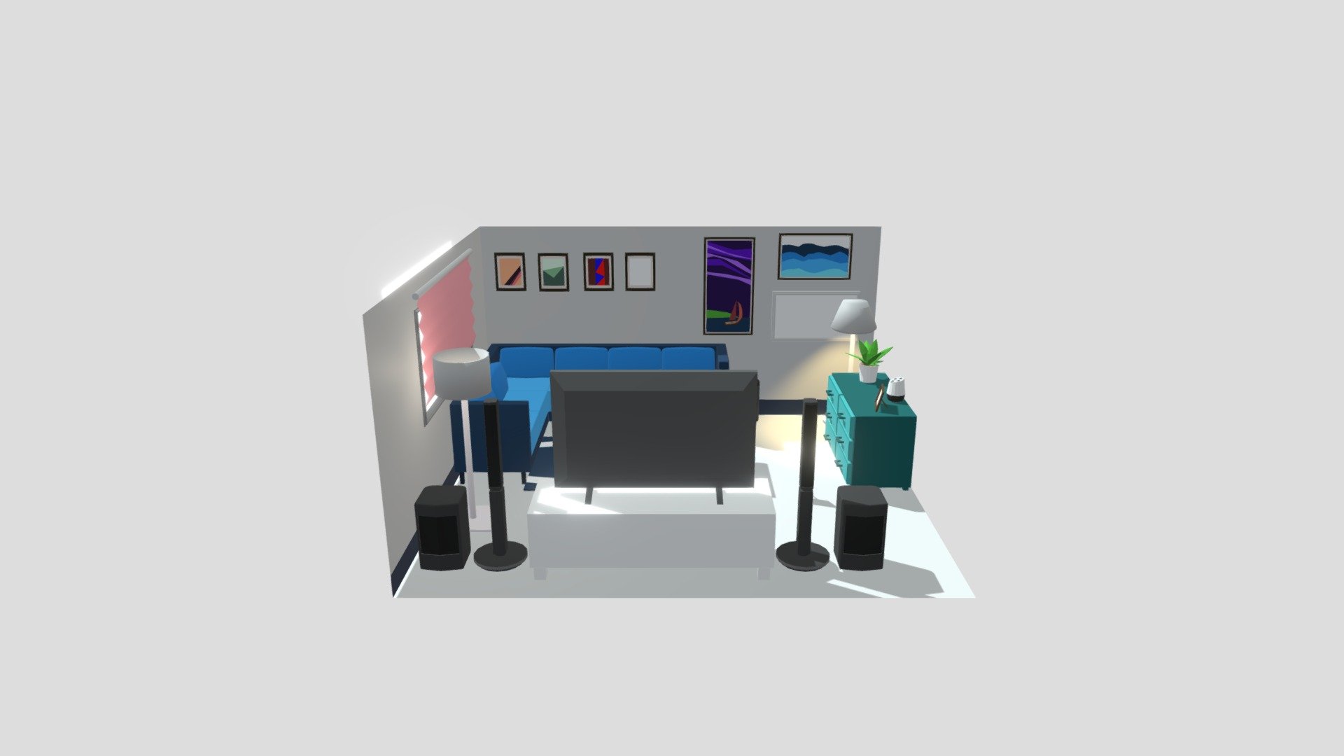 FirstRoom+2 - 3D model by ericunity24 [693bb92] - Sketchfab
