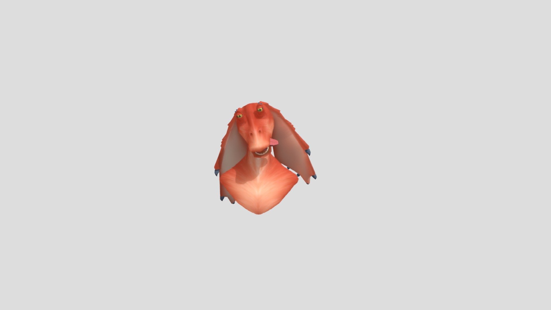 JarJar Binks - 3D model by CwemKeeki (@Yokkouu) [693c8a9] - Sketchfab