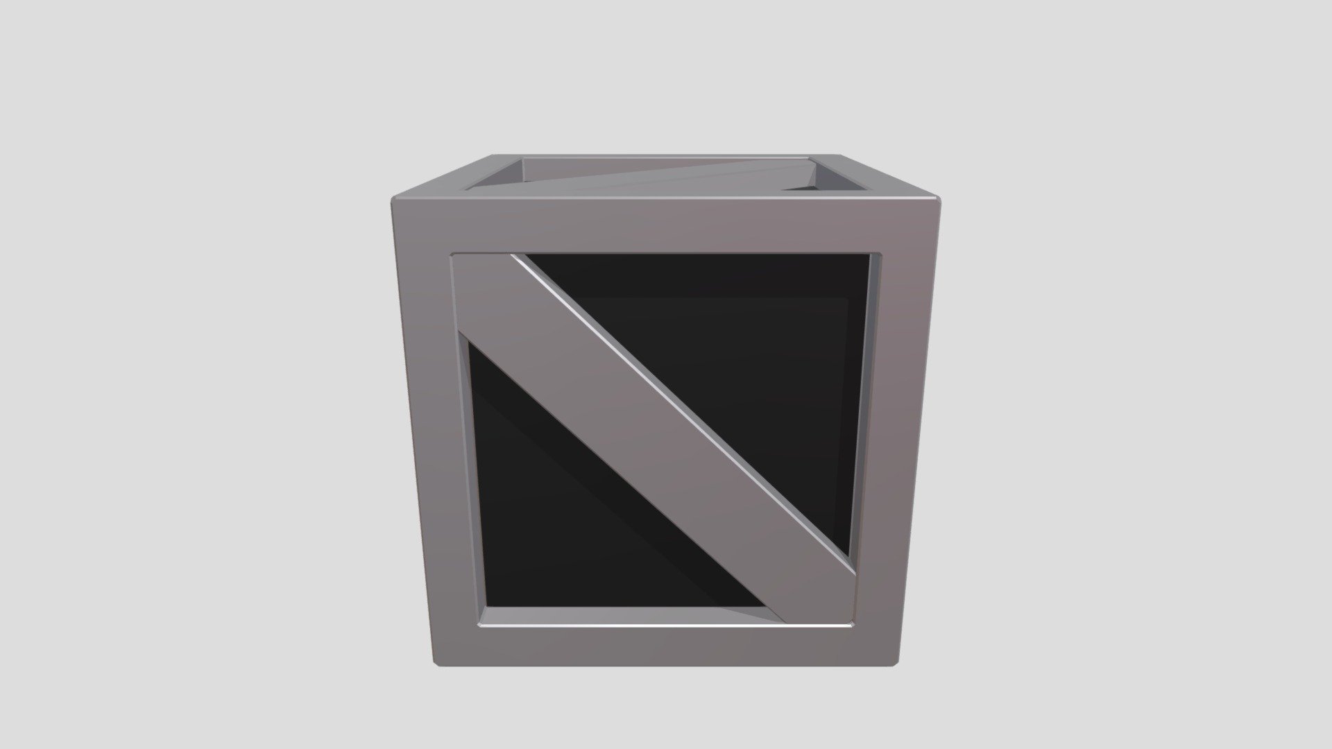 Low Poly Space Crate - Download Free 3D model by sweddle [693dc53 ...