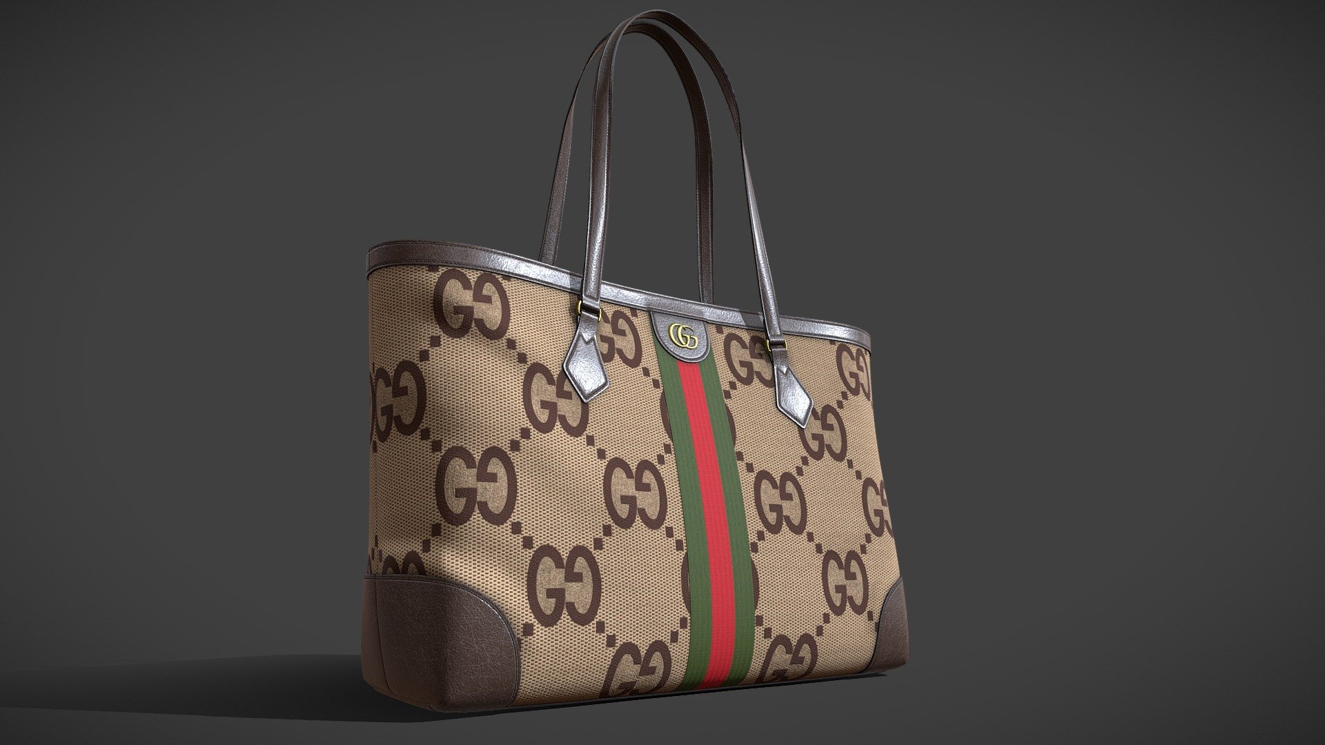 Gucci bag. - 3D model by AlLEXSam [693de47] - Sketchfab