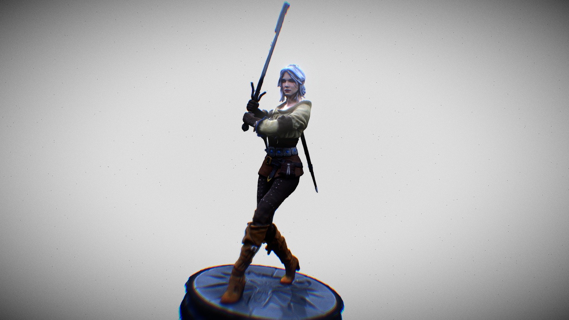 Ciri 3D Model - 3D model by 12.mdjv2.21 [693f03f] - Sketchfab