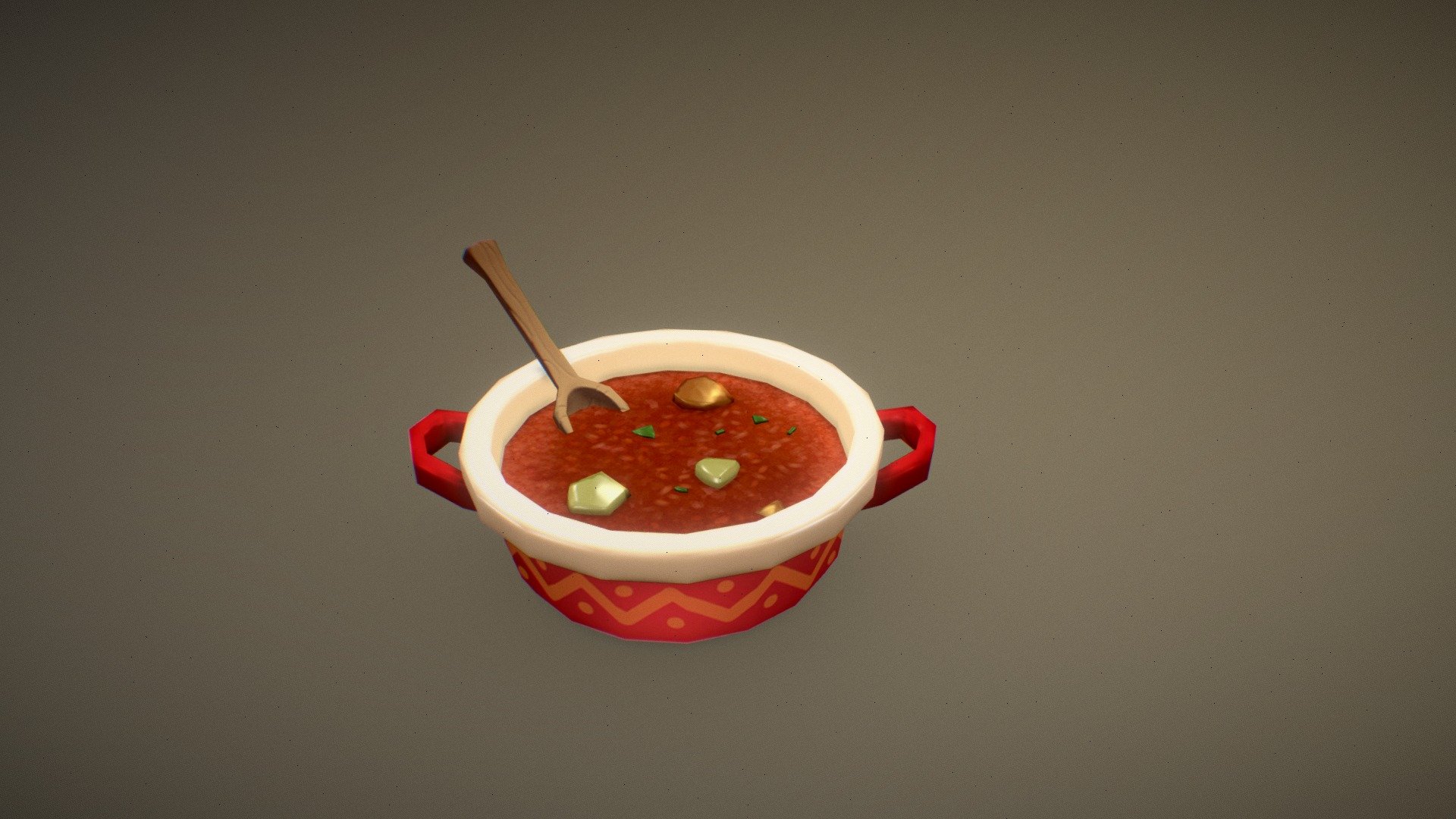 Hot Pot - 3D model by wonzh [6940444] - Sketchfab