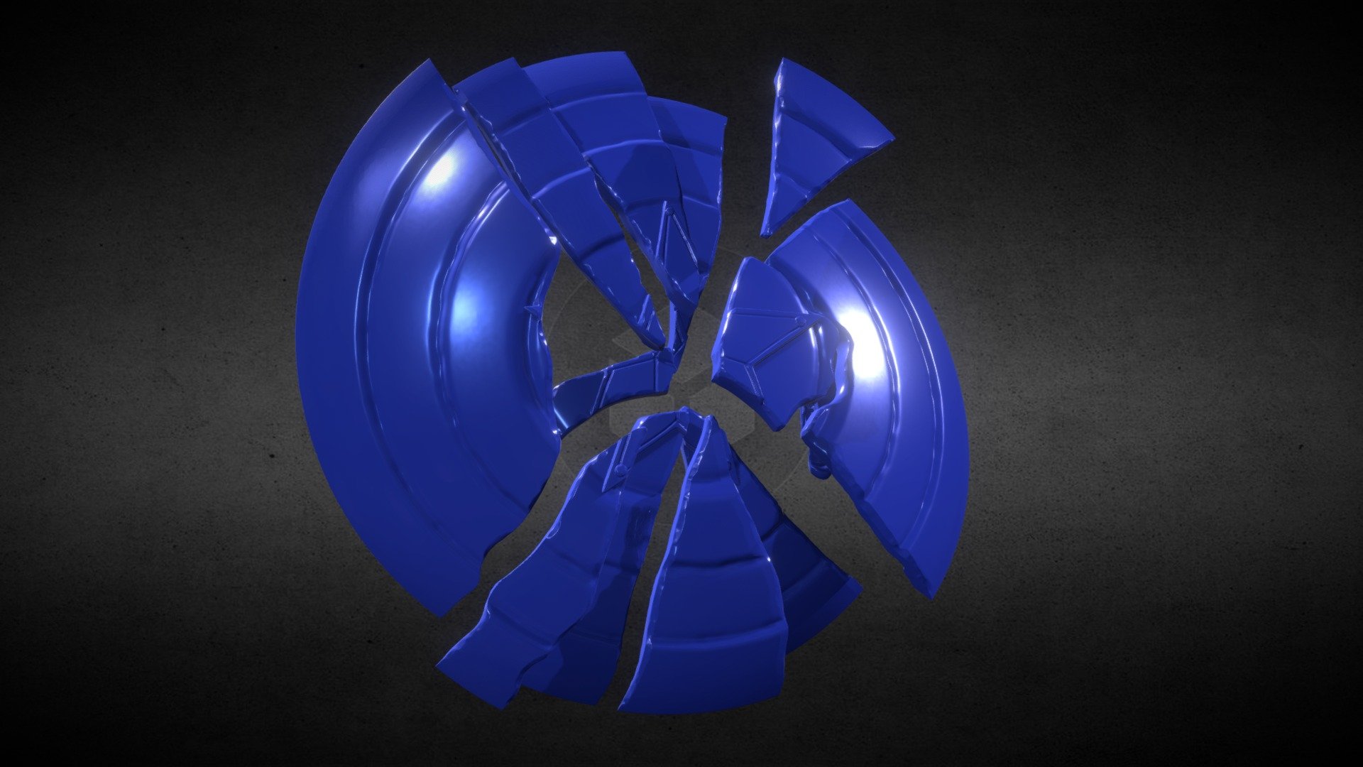 Captain America Broken Shield - Buy Royalty Free 3D model by paburoviii ...