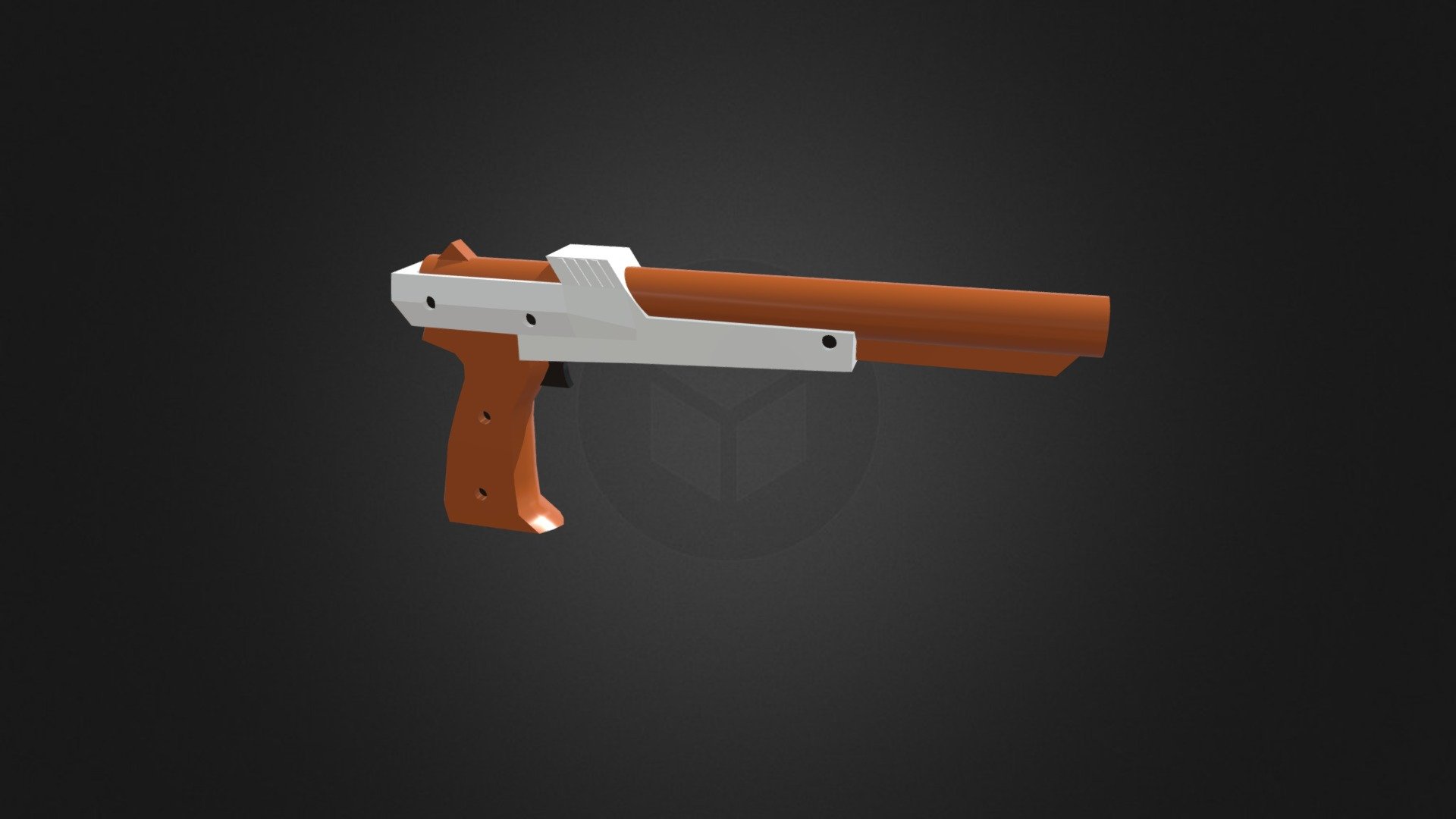 NES Zapper v1 - 3D model by dev-shawn [6940f25] - Sketchfab